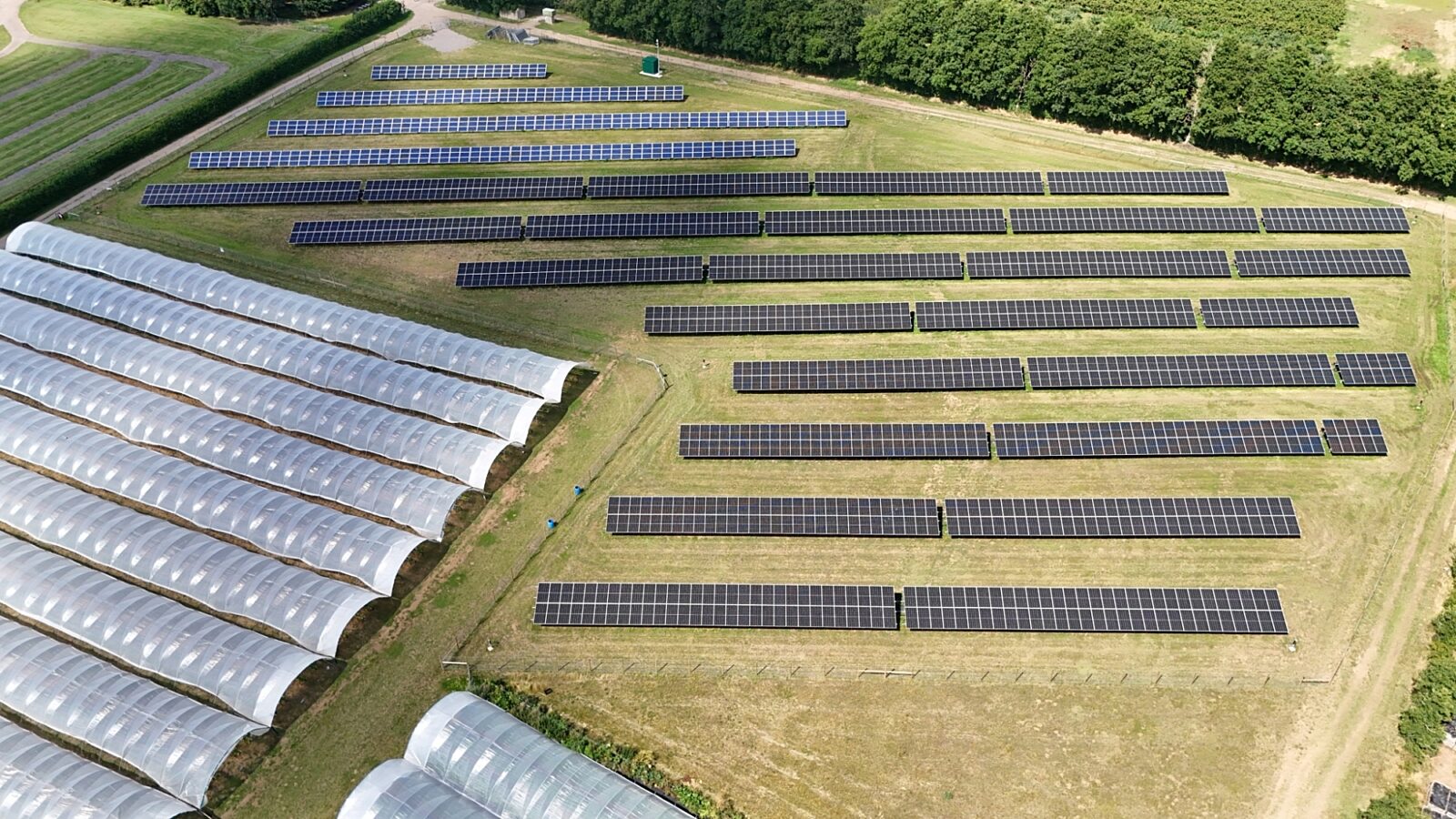Large Solar Field Installation for Millets Farm Centre in Oxfordshire