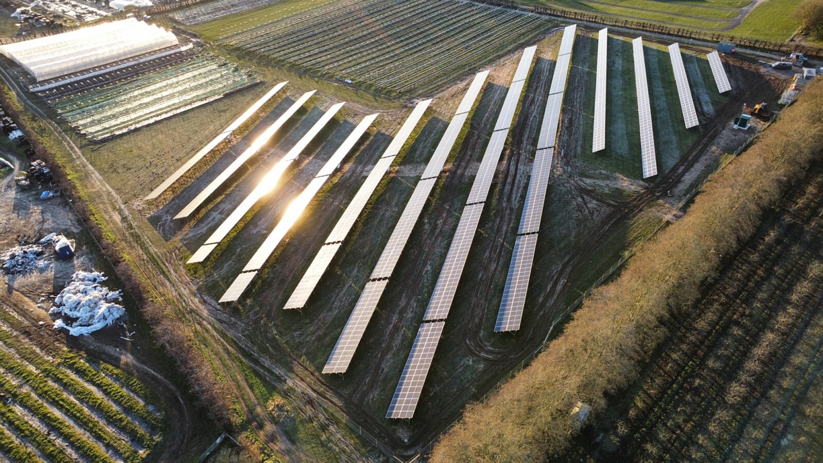 Large Solar Field Installation for Millets Farm Centre in Oxfordshire